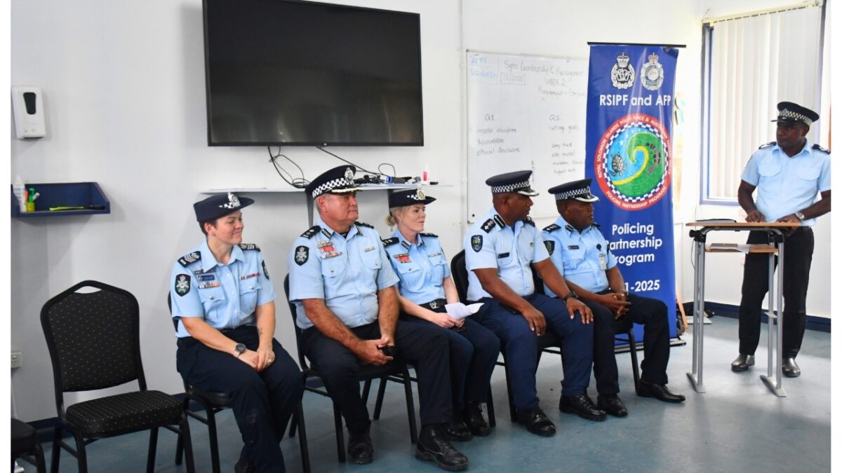 RSIPF Strengthens Leadership with New Sergeants Program Supported by ...