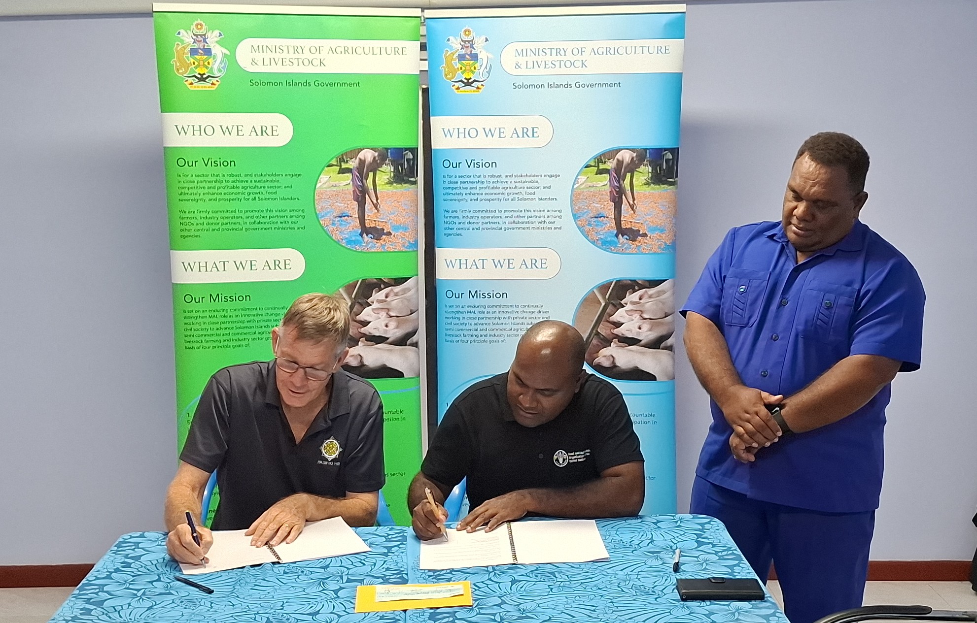 MALD Hands Over SBD750,000 Grant to KPSI for Cocoa Butter Press Machine ...