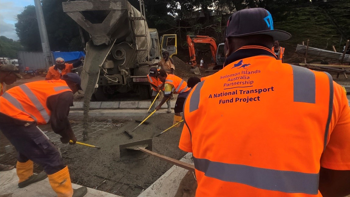 Road and Drainage Improvement Works at MID-HCC Pedestrian Crossing ...