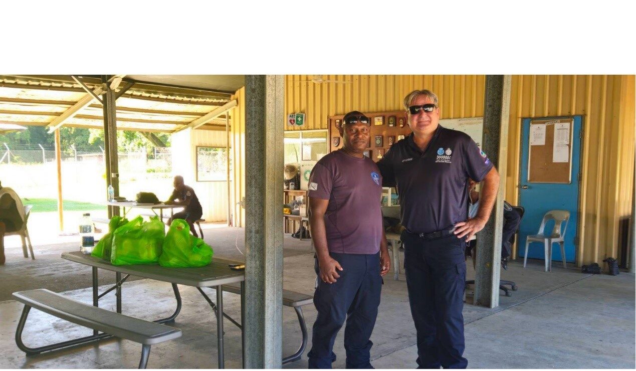 AFP SHARES CHRISTMAS MEAL PACKS WITH RSIPF OFFICERS WORKING ON ...
