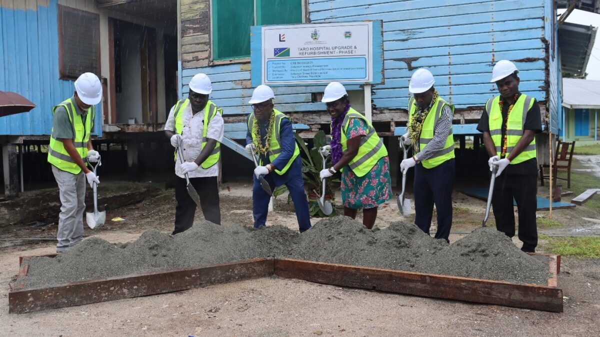 SOLOMON ISLANDS GOVERNMENT FUNDED SBD 22.6 MILLION TARO HOSPITAL ...