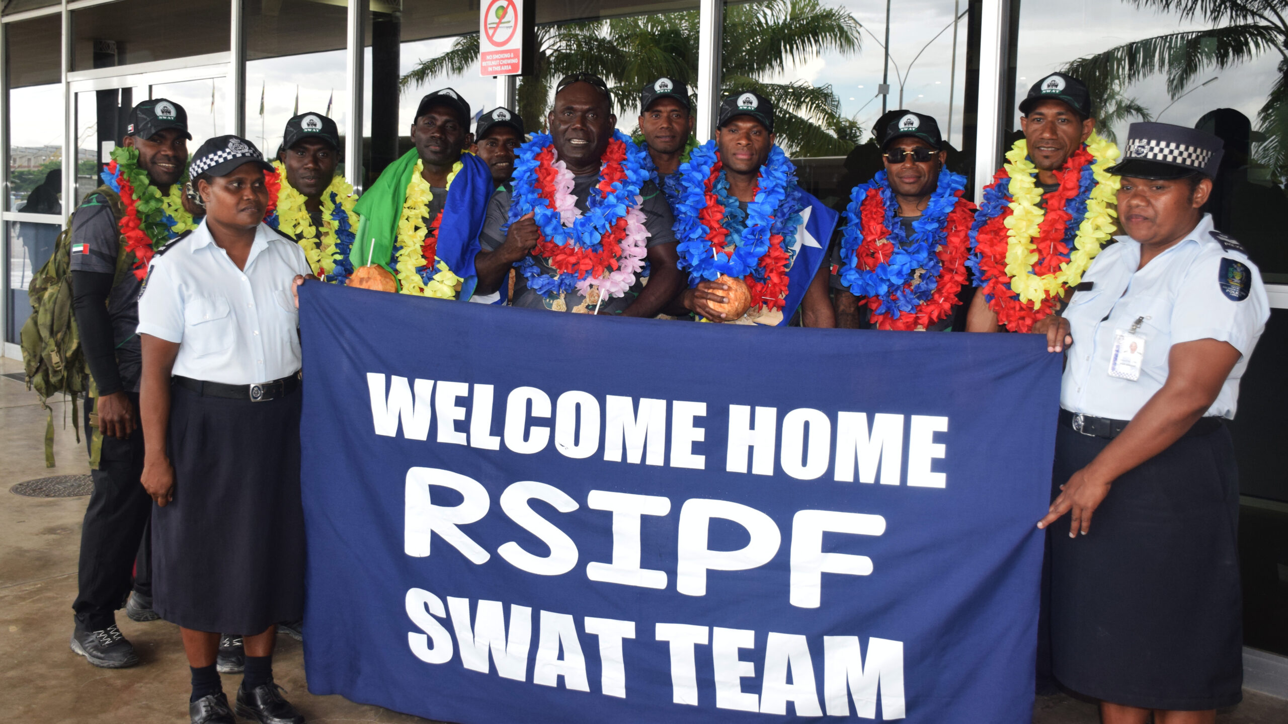 The RSIPF SWAT Team welcome home after participating in UAE SWAT ...