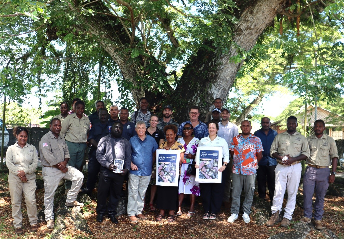 Solomon Islands and HALO Trust Launch the Pacific Ammunition Guide to ...