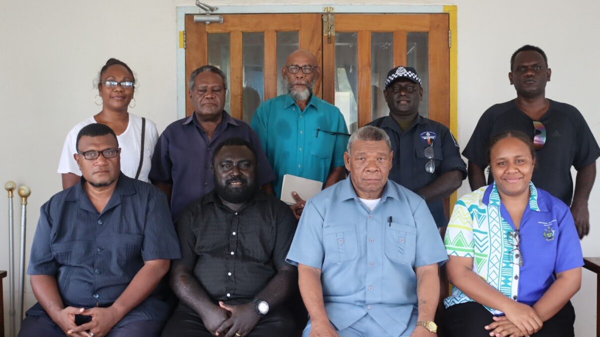 Ministry of Police UXO Unit Consults Makira Ulawa Premier on Landmark ...