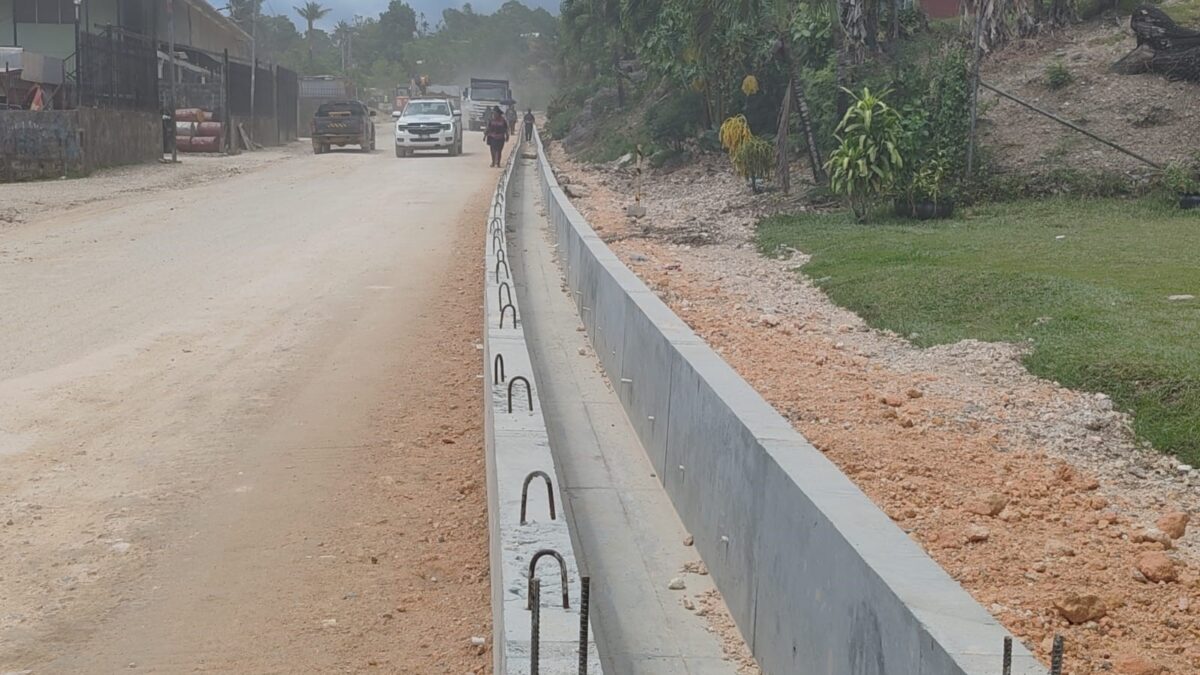 Auki Road Project Advances with Concrete Drainage Works – My SIG ...