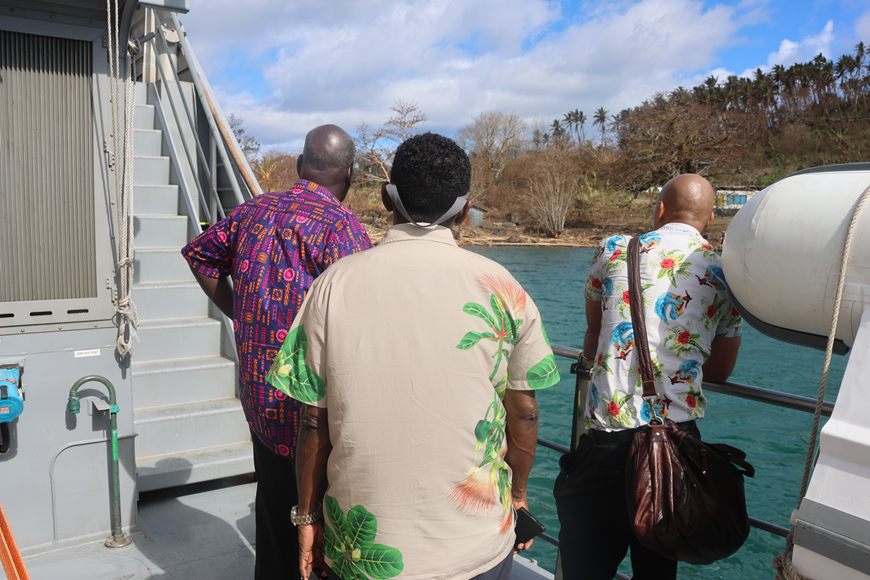 PRIME MINISTER MANELE VISITS SIMBO ISLAND, MEETS AFFECTED COMMUNITIES ...