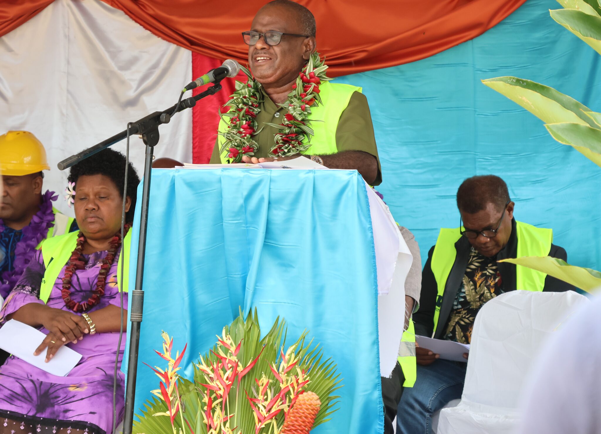 Prime Minister Manele Breaks Ground on Auki Customary Land Recording ...