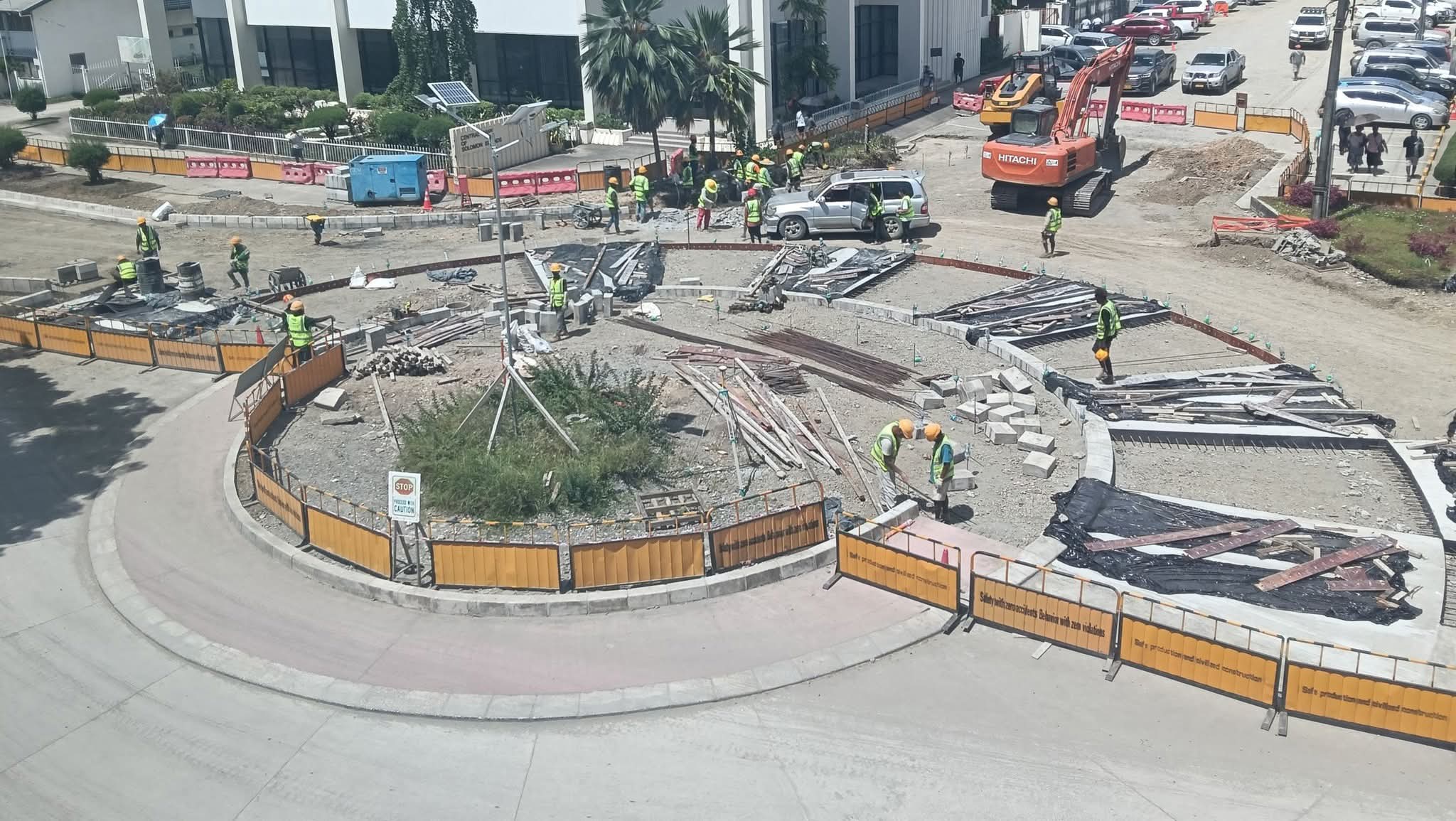 Landside Works on Heritage Park Roundabout Progressing. – My SIG ...