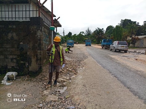 Auki Road Rehabilitation Progresses Despite Delays, Nearing Asphalting ...