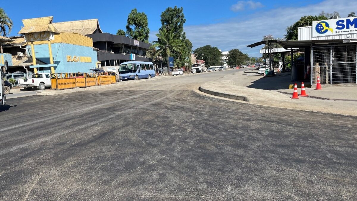 Yacht Club Junction Sealing Works Finished; Final Road Sections ...